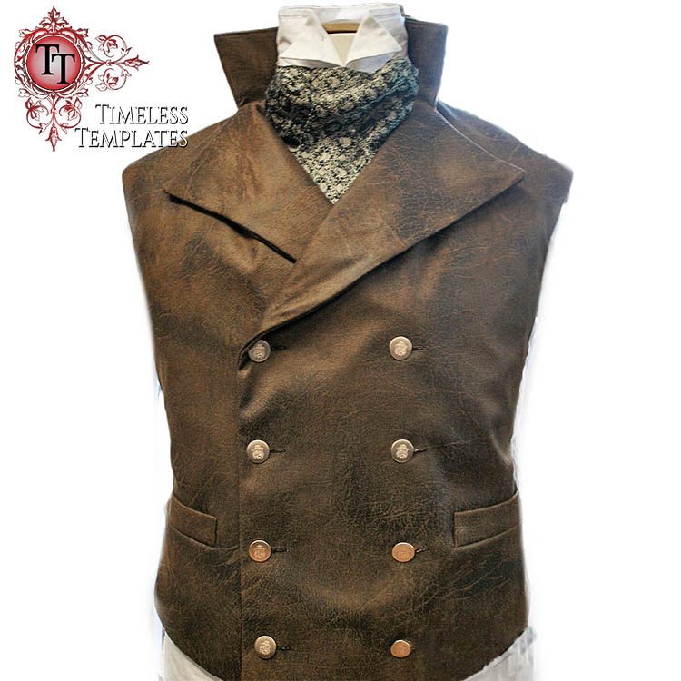 Steampunk "Sweeney" Waistcoat Tutorial - Timeless Templates