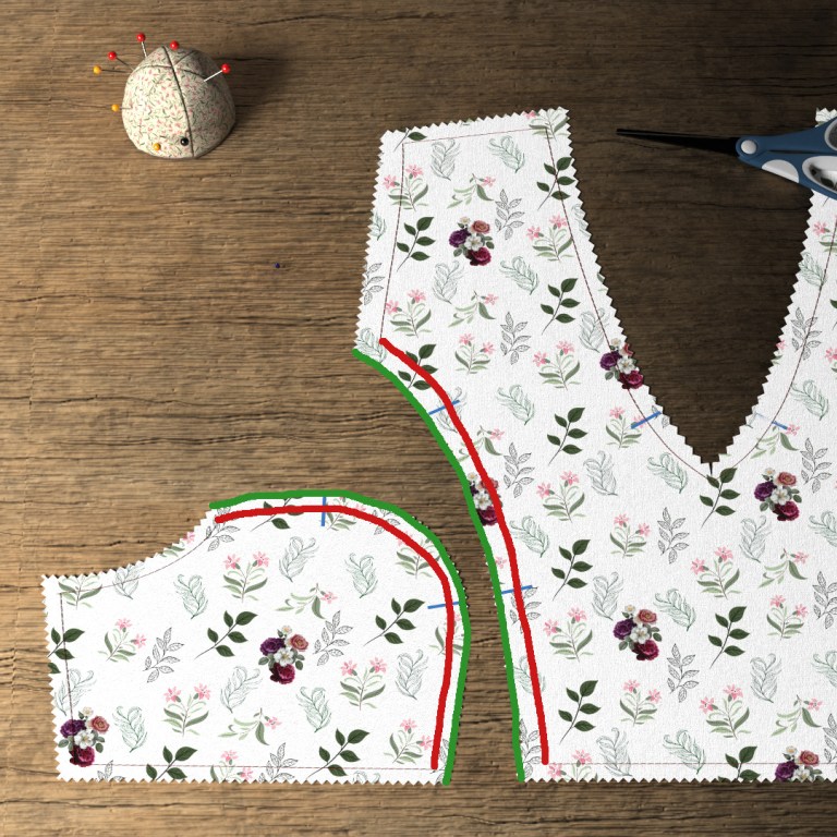 Adjusting Bust Apex Height On Princess Seam - Timeless Templates